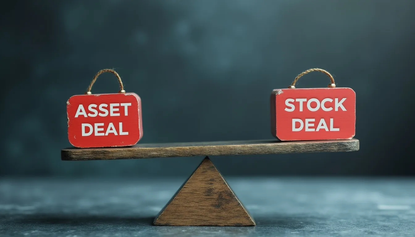 Asset Deal vs. Stock Deal: Weighing the Advantages & Pitfalls ...